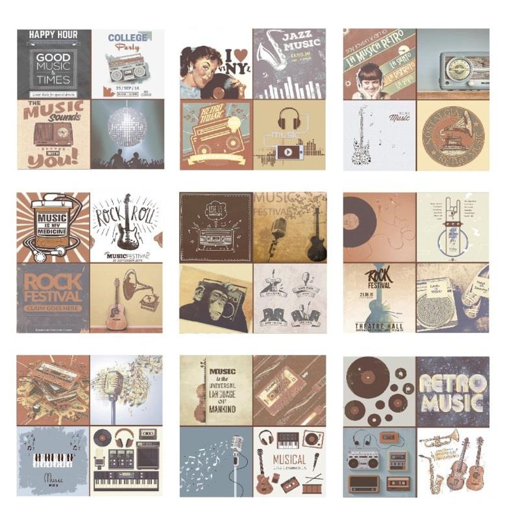 Revestimento Cerâmico Ceral Quarter Music Acetinado Decor HD 20x20 ...