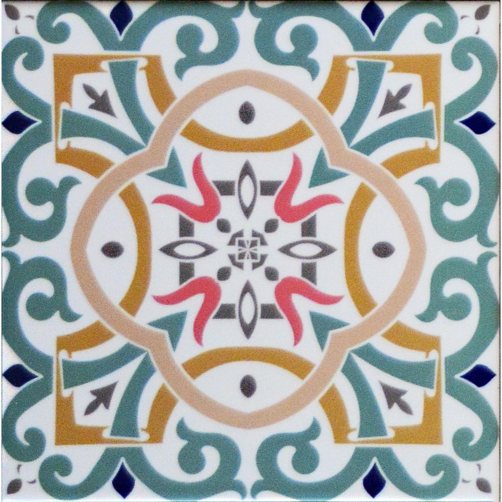 Revestimento Gabriella Tang TANG/00 Kit 12 Peças Acetinado 20x20 ...