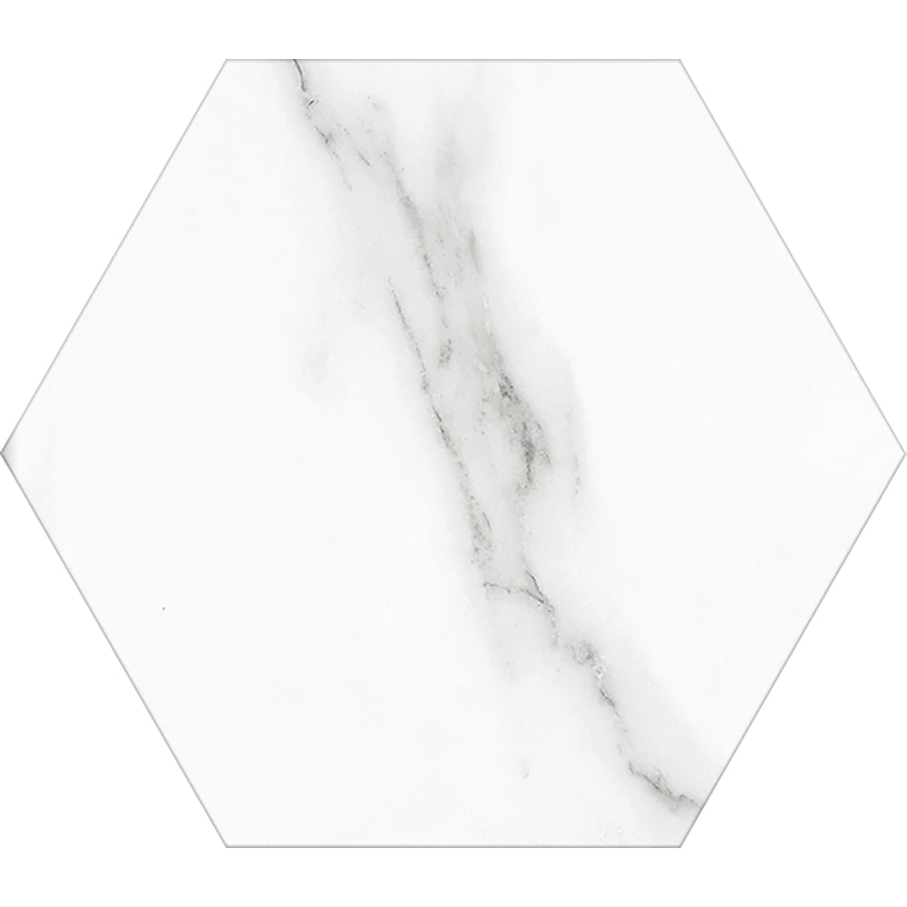 Piso Cerâmico Roca Calacata Light Acetinado 20x23 - revesteonline