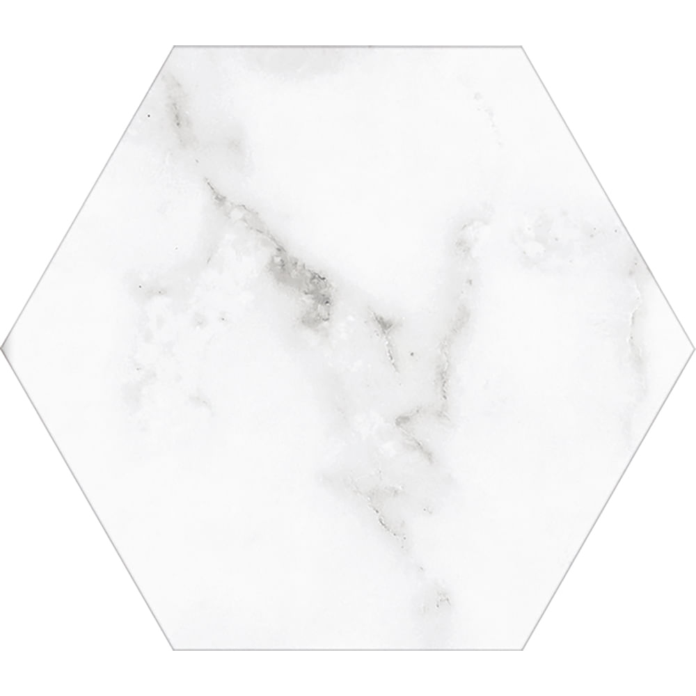 Piso Cerâmico Roca Calacata Light Acetinado 20x23 - revesteonline