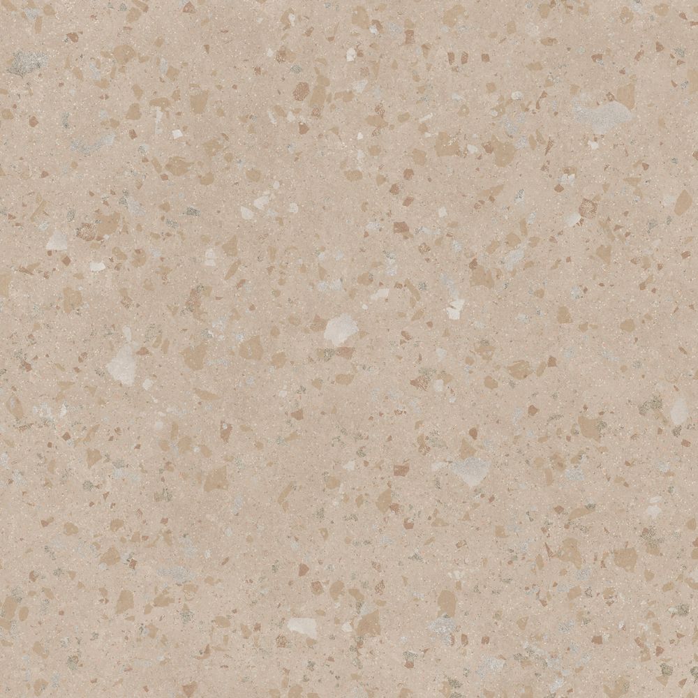 Piso Cerâmico Megalume Premium Terrazzo Bege Acetinado 86x86 ...
