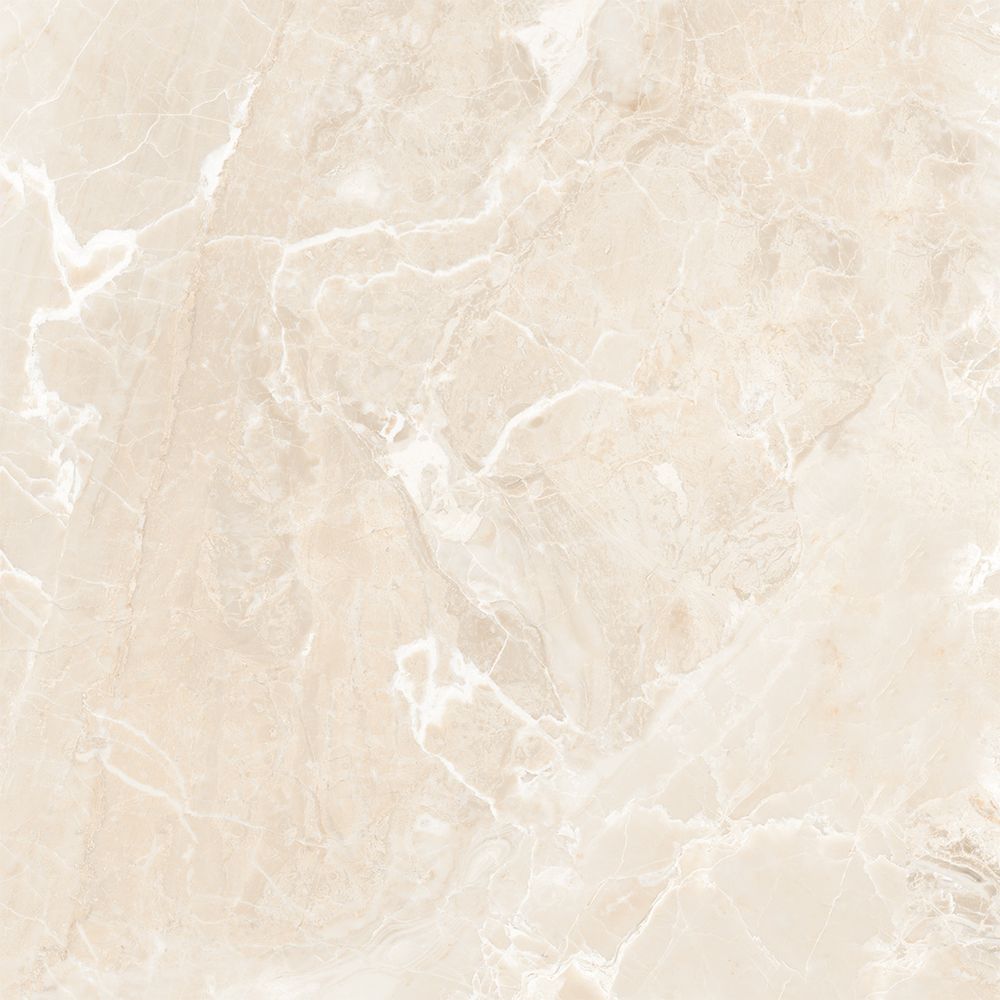 Piso Cerâmico Lume Lumina Bege Brilhante 60x60 - revesteonline