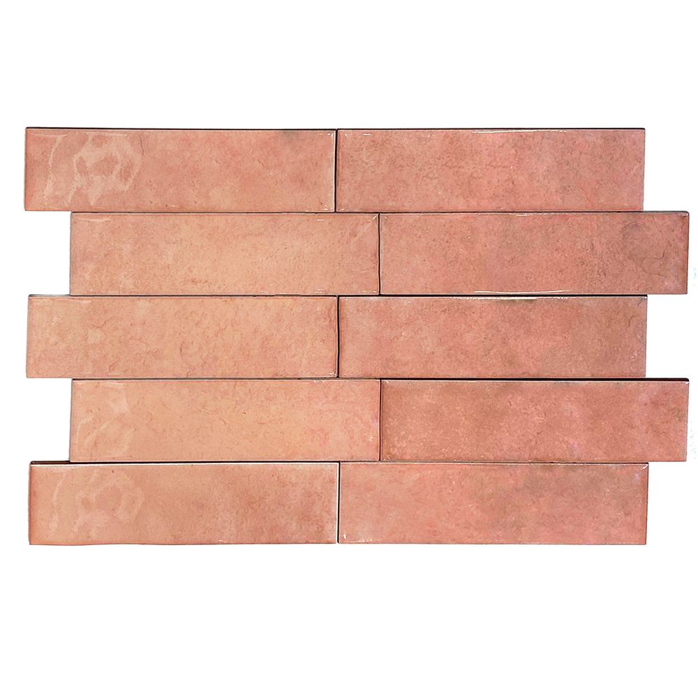 Revestimento Cerâmico Ceral Aquarela Rose Brilhante 7,5x25 - revesteonline