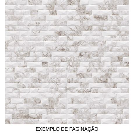 Porcelanato Via Rosa Pierina Relevo 3D Acetinado 72x72 - revesteonline